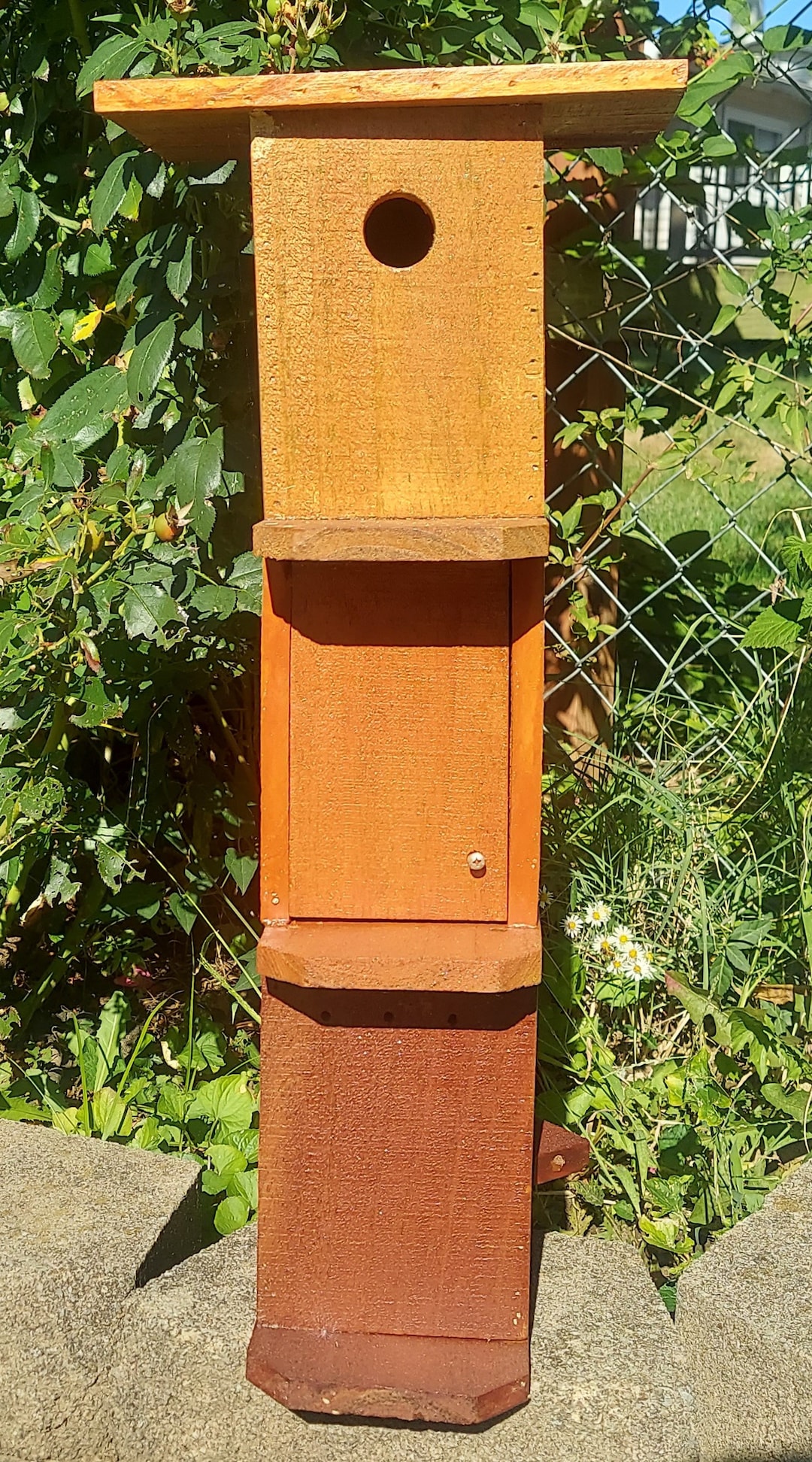 Handcrafted Three Tier Birdhouse Tower - Unique and Quirky Design - Etsy