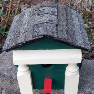 Colonial House Birdhouse - Hand Crafted Quality Birdhouses- Unique, Fun ...