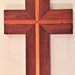 Cross Within - Interior Wooden Cross - Two-toned - Quirky Creations - Etsy