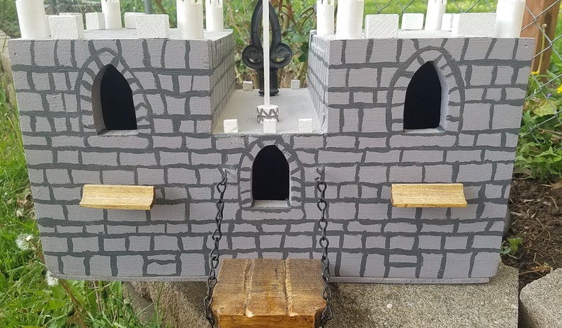 Castle Birdhouse Medieval Hand Crafted Quality Birdhouses- Unique, Fun ...