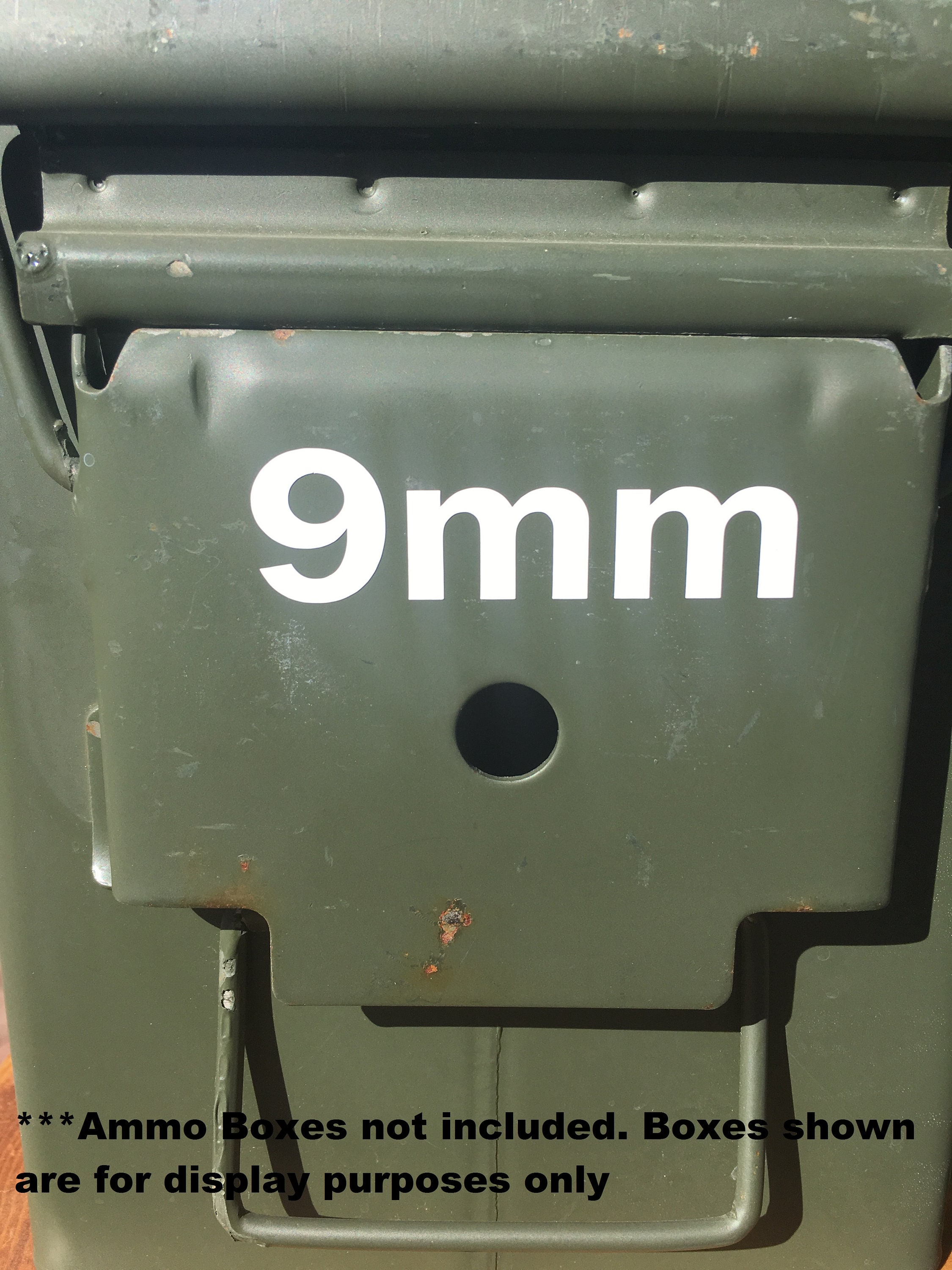 Ammo Can Bullet Vinyl Decal Label Stickers Various Calibers - Etsy