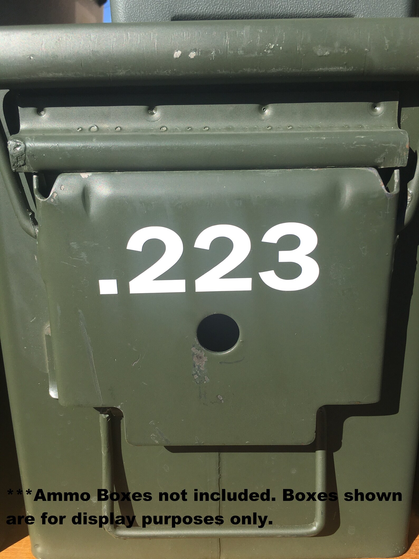 Ammo Can Bullet Vinyl Decal Label Stickers Various Calibers - Etsy