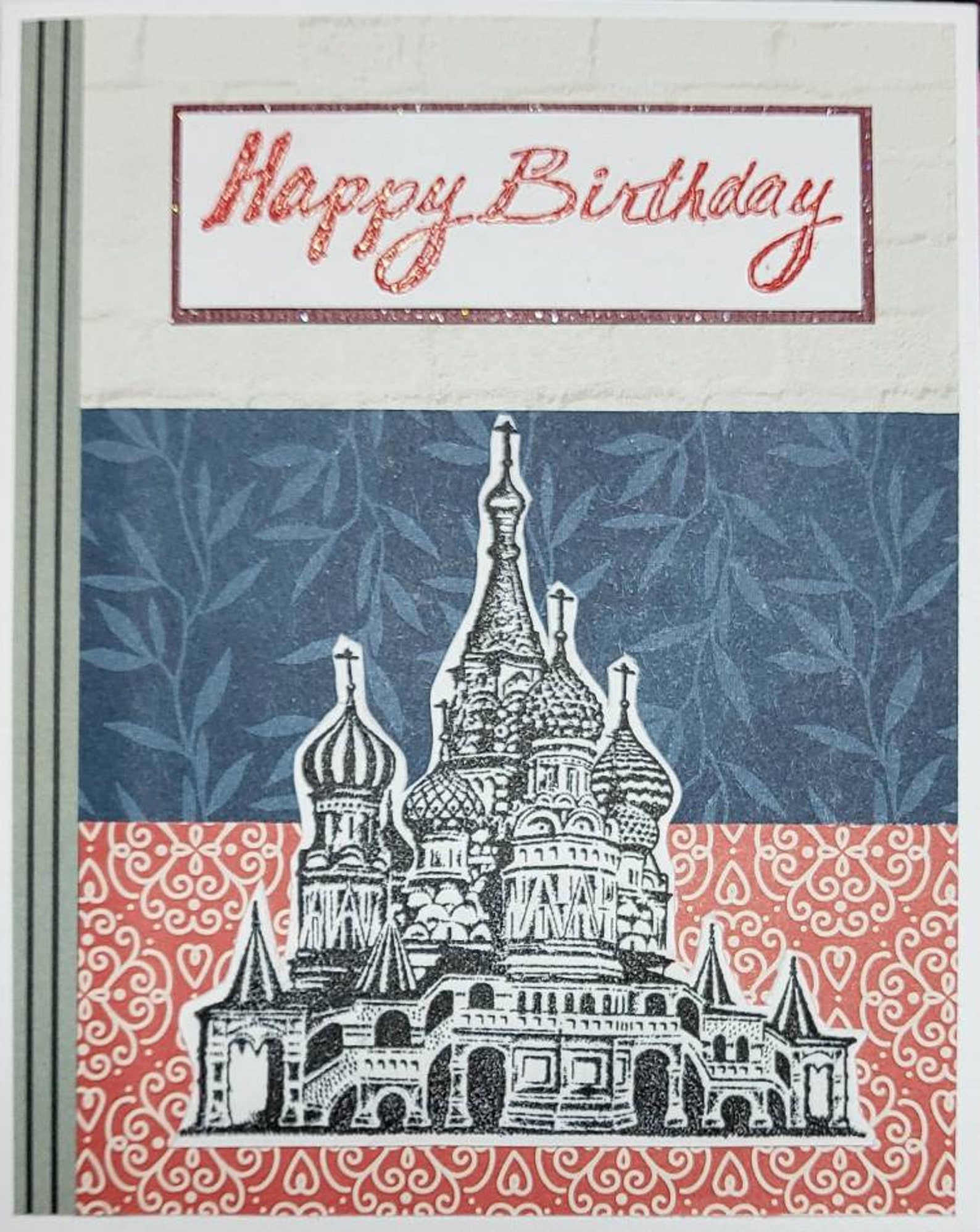 Happy Birthday From Russia Card - Etsy