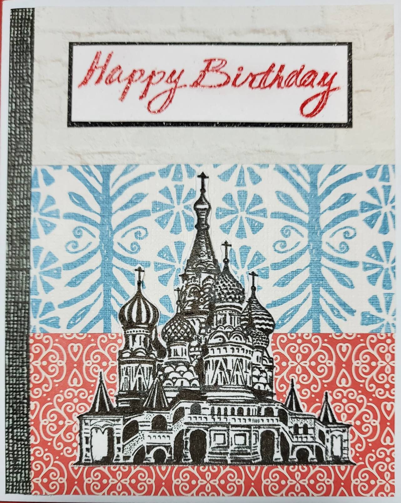 Happy Birthday From Russia Card - Etsy