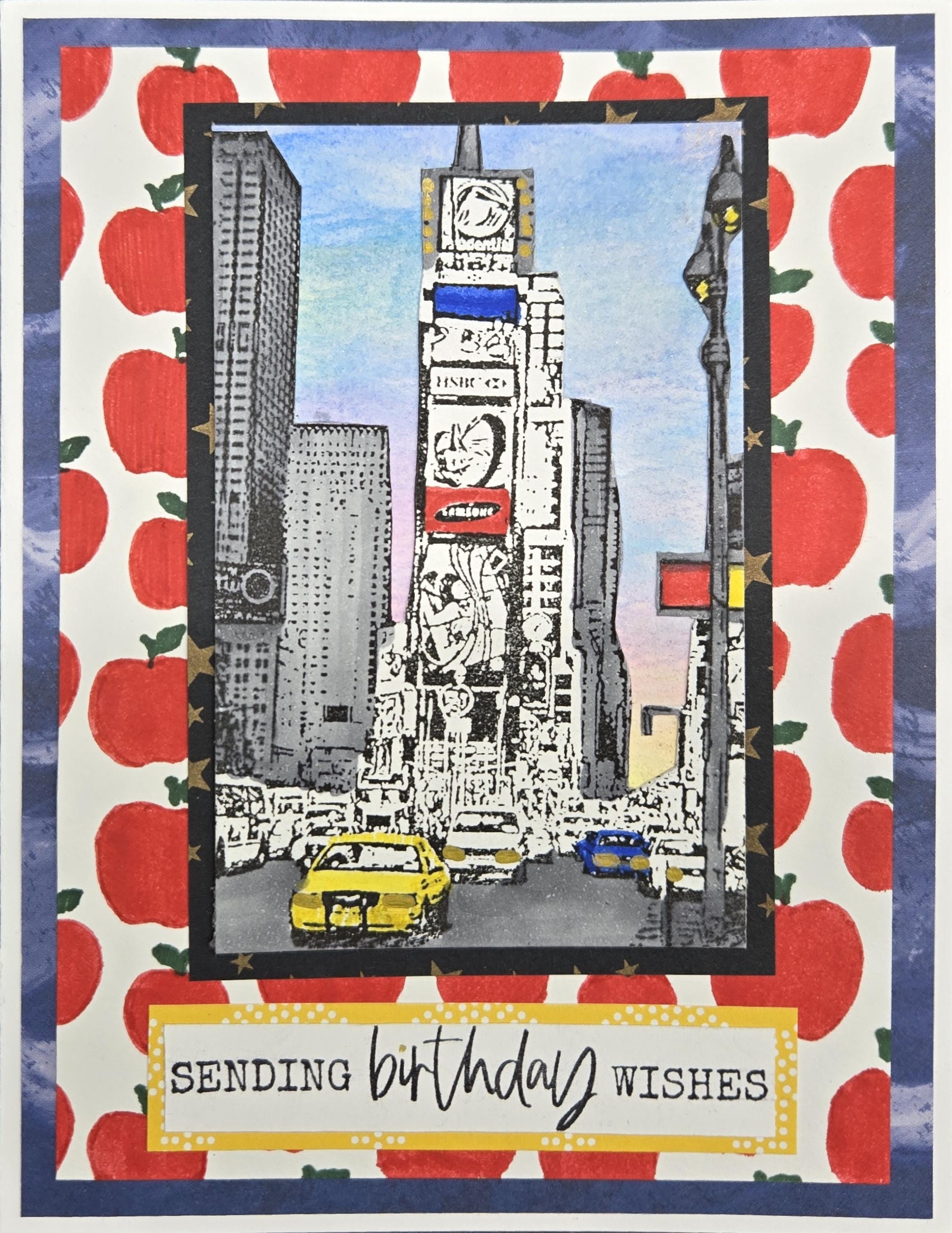 Happy Birthday From New York City Card - Etsy
