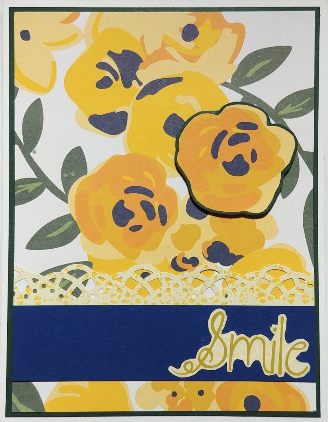 Smile Roses Any Occasion Card - Etsy