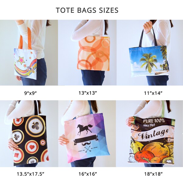 Print Tote Bag - Etsy
