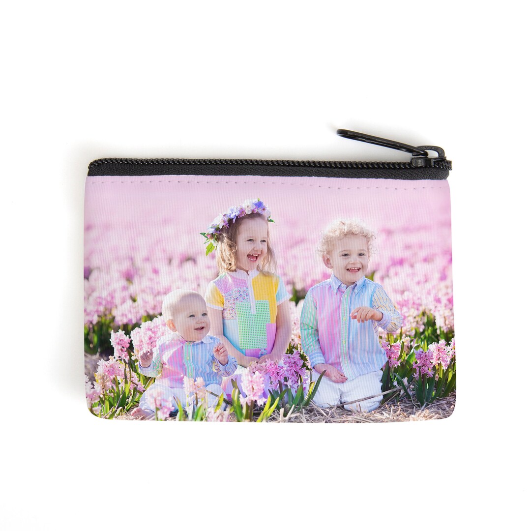 Personalized Photo Coin Purse: Custom Zipper Pouch - Etsy