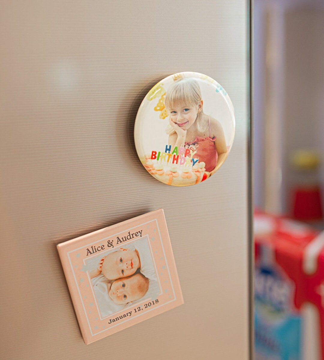 Custom Magnet, Photo Print on Magnet, Personalize Your Own Fridge ...