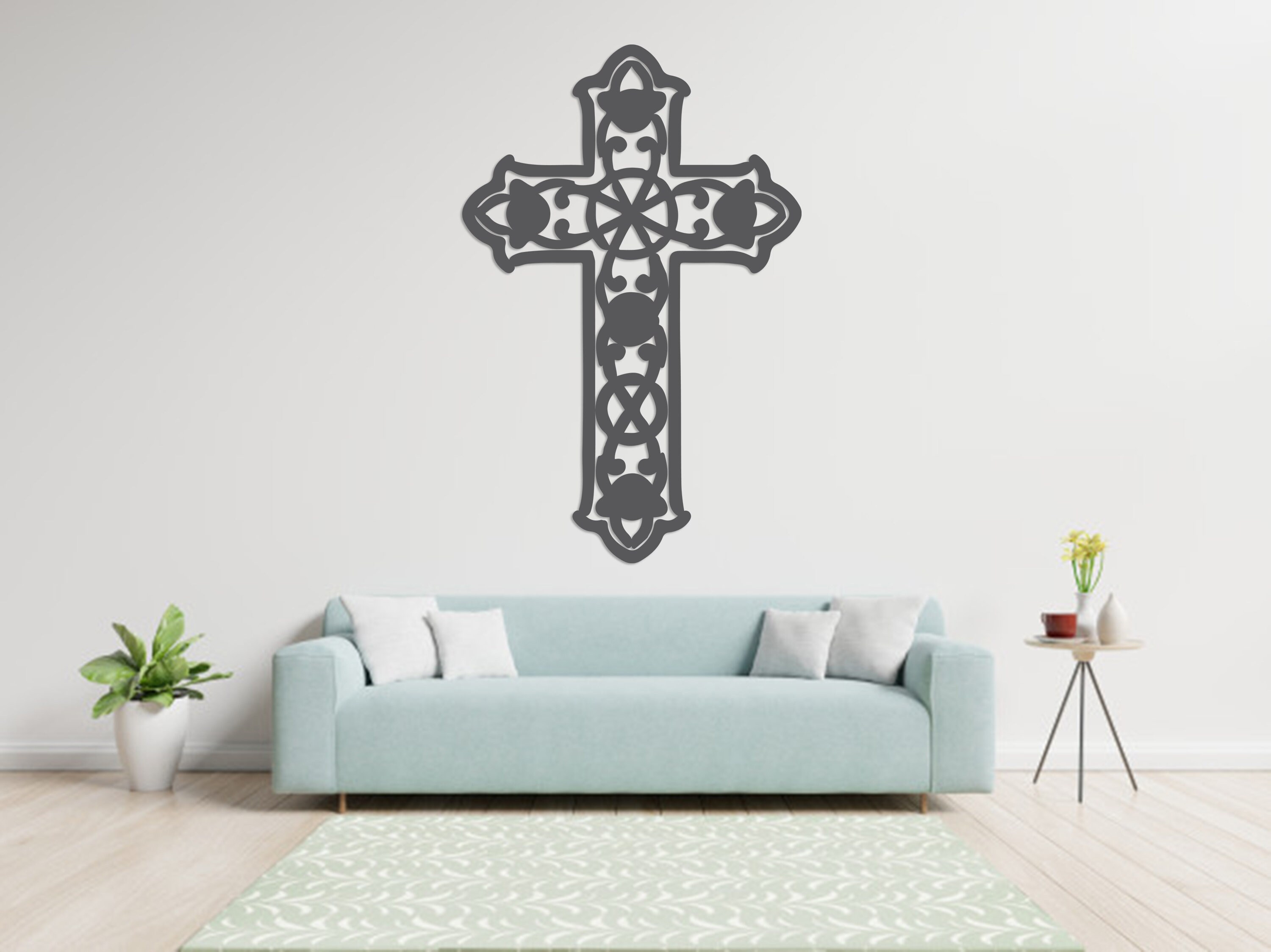 Celtic Cross SVG, Cross SVG, Cross Wall Sticker SVG, Cross T-shirt ...