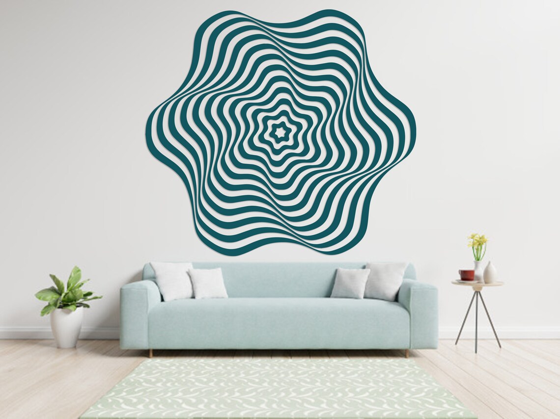 Optical Illusion SVG, Illusion SVG, Eyes SVG, T-shirt Design Svg, Wall ...