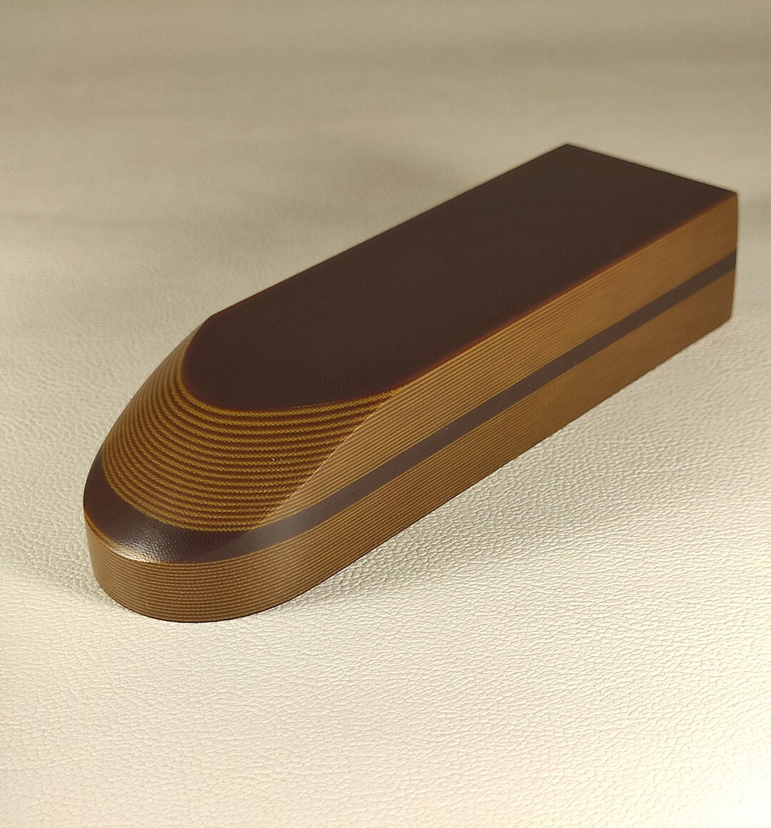 Brown and Mustard Micarta Blocks. for Knives. Custom Knife - Etsy