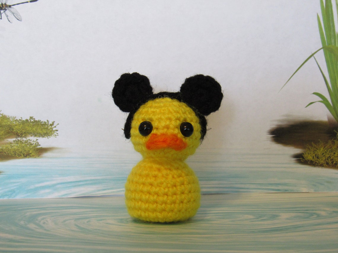 Mickey and Minnie Mouse Rubber Duck - Etsy