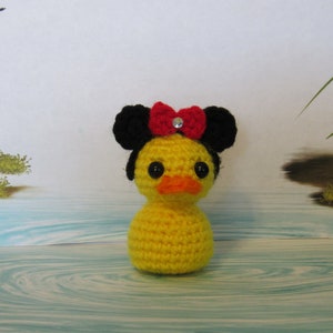 Mickey and Minnie Mouse Rubber Duck - Etsy