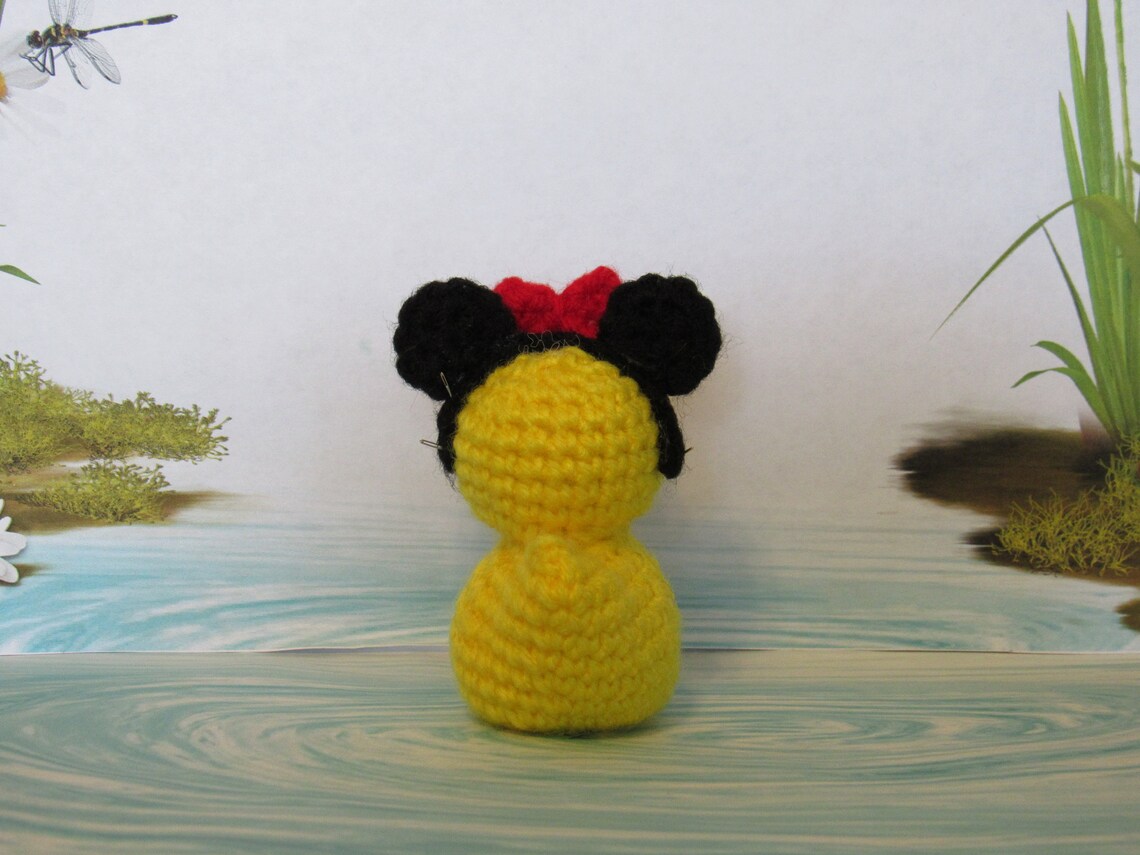 Mickey and Minnie Mouse Rubber Duck - Etsy