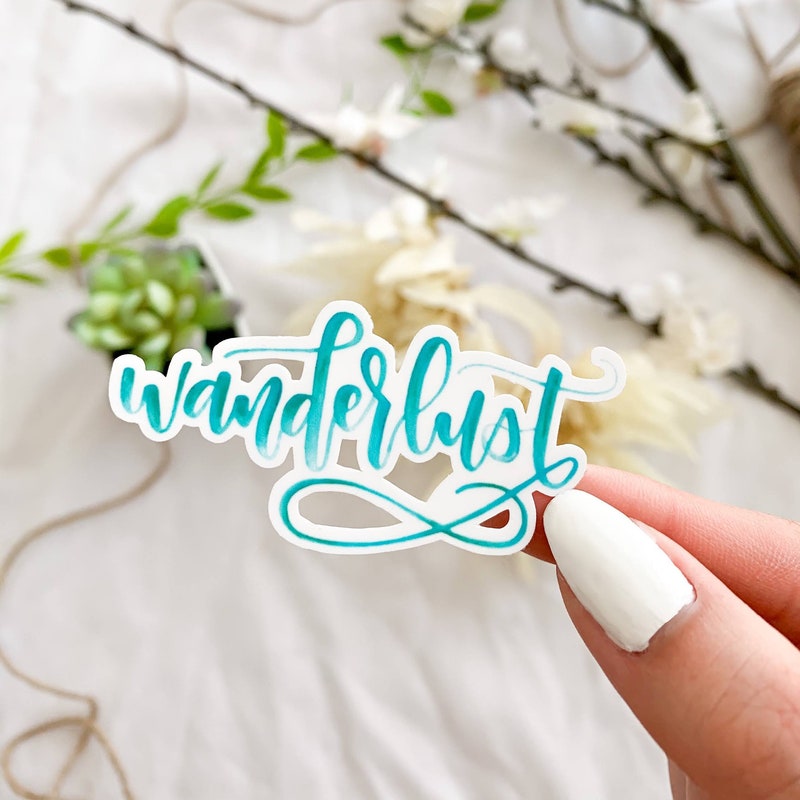 Wanderlust Decal - Etsy