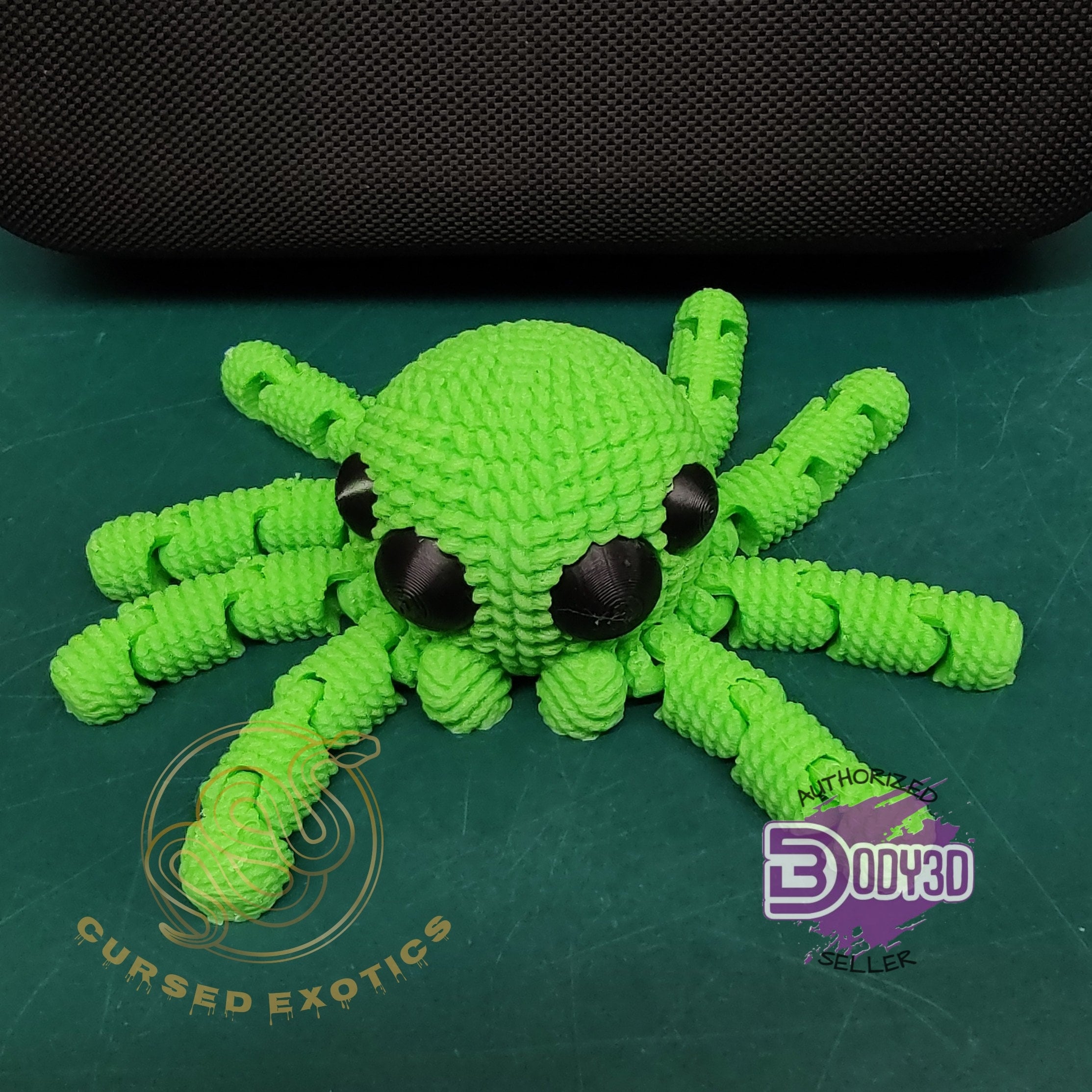Articulated Crochet Spider, Fidget Toy, Desk Toy, Christmas Gift ...