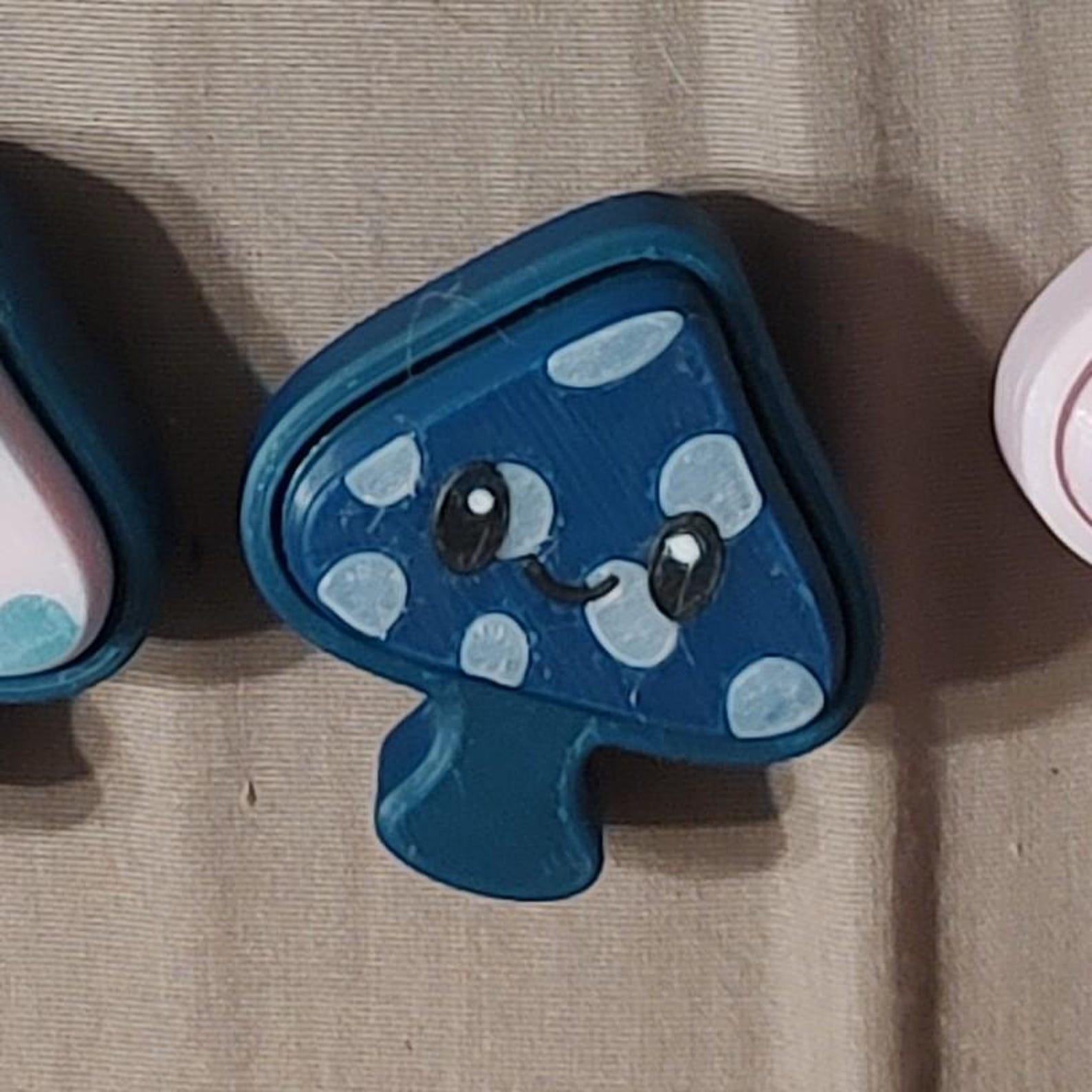 3D Printed Clicker Fidget Keychain, Mechanical Keyboard Switch Fidget ...