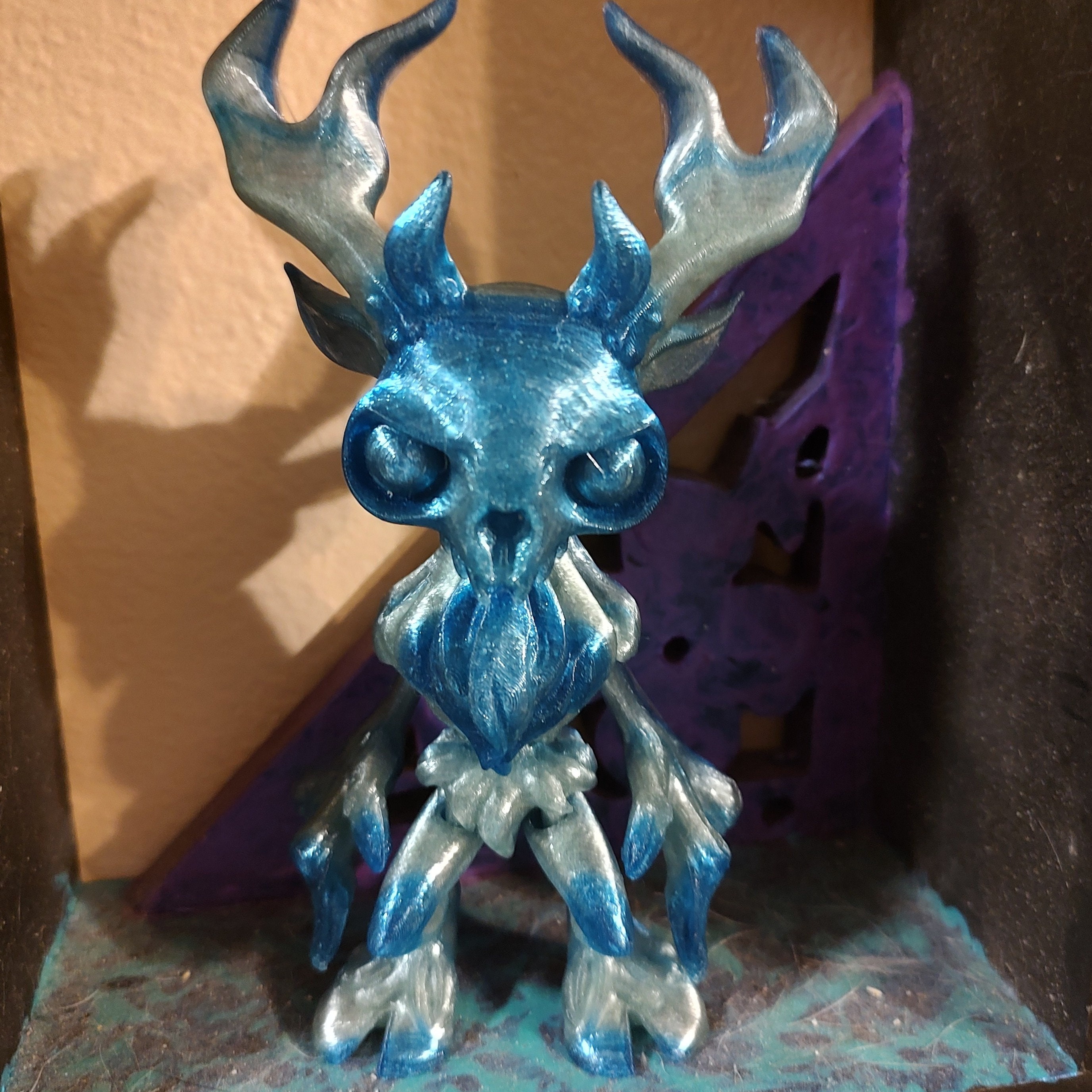 Articulated Wendigo, 3D Print, Cryptid Gifts, Paintable Figures, Fidget ...