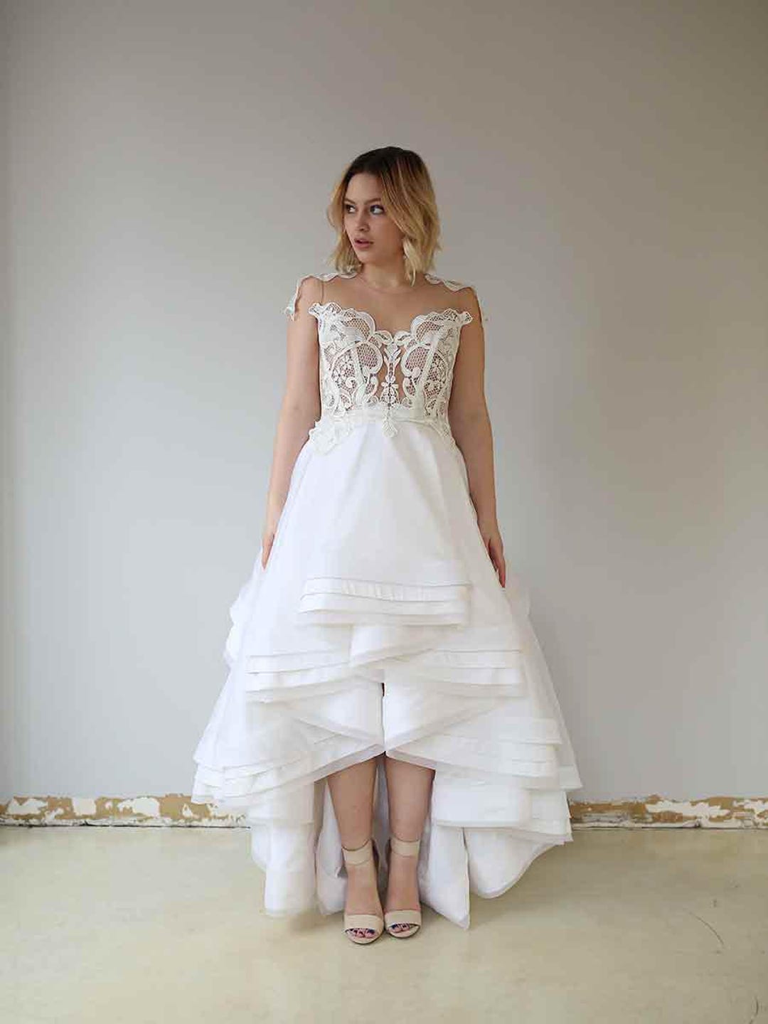 Playful Dash Wedding Dress - Etsy