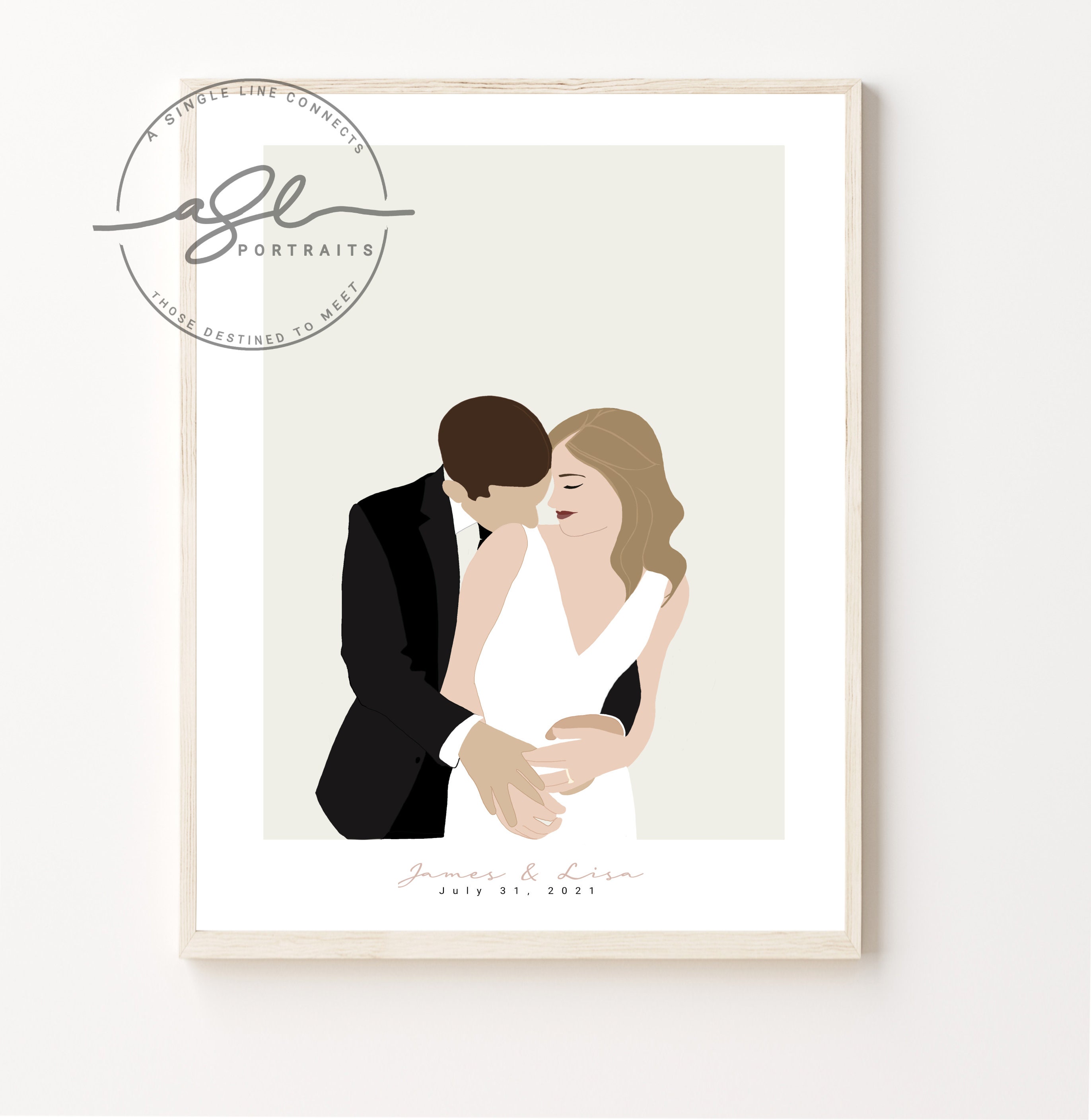 BABY FACELESS PORTRAIT From Photo- Digital Birth Portrait- Personalised ...