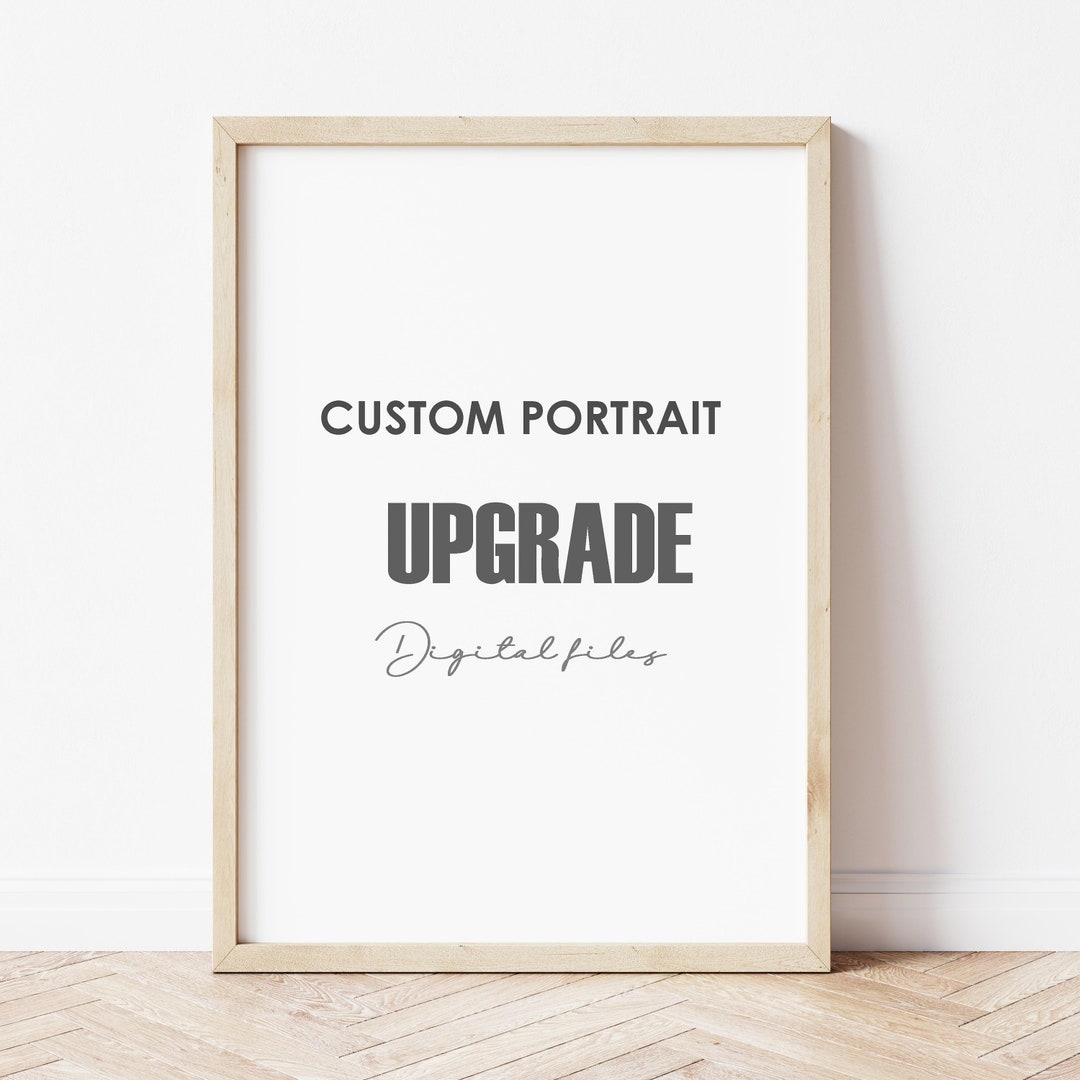 CUSTOM LISTING - Upgrade to A4 Frame - Etsy