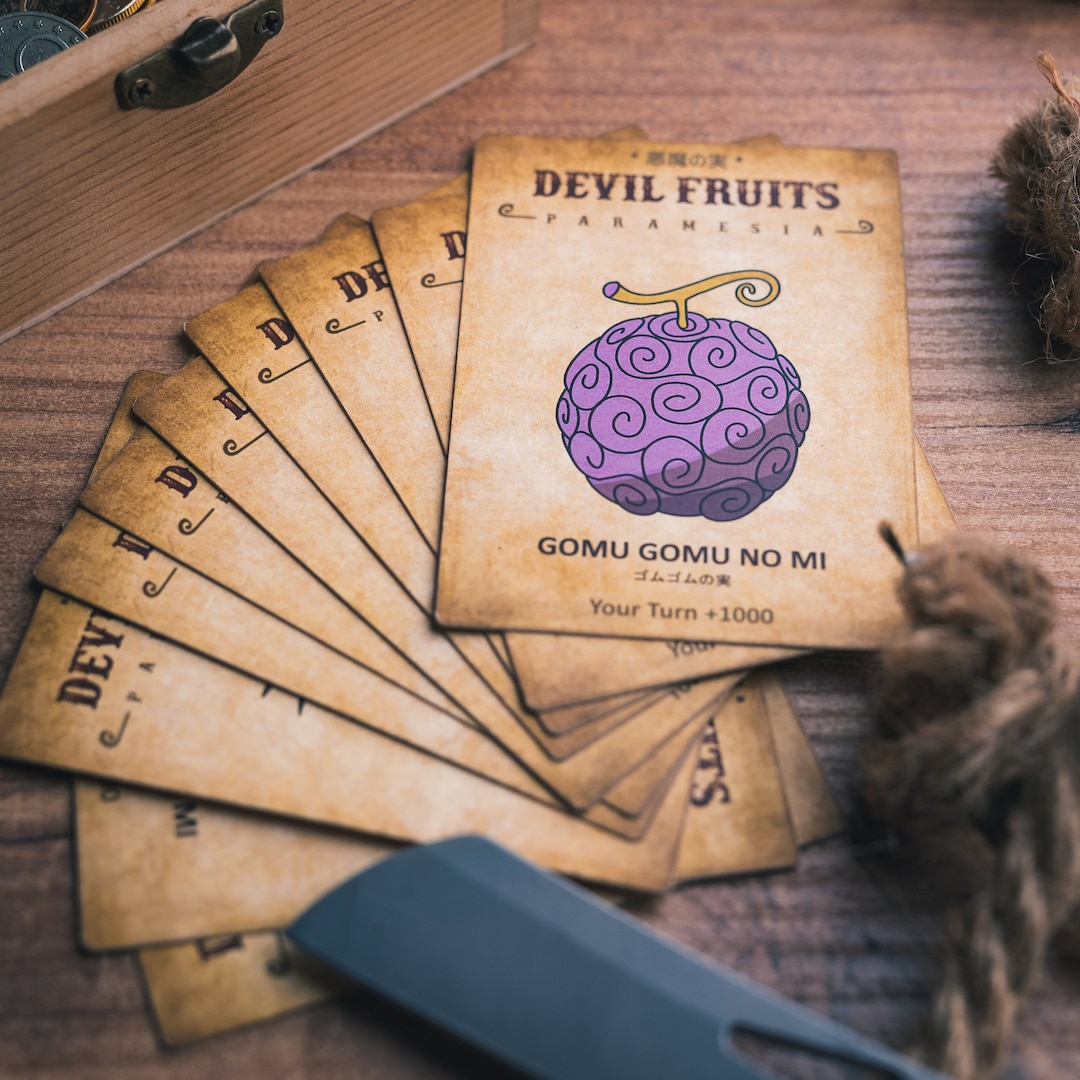 Custom Devil Fruits DON Cards: One Piece TCG Fanart Set - Etsy
