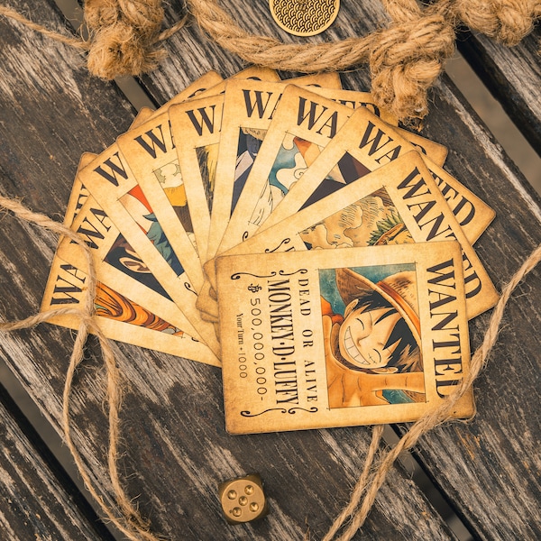 One Piece Proxy Cards - Etsy