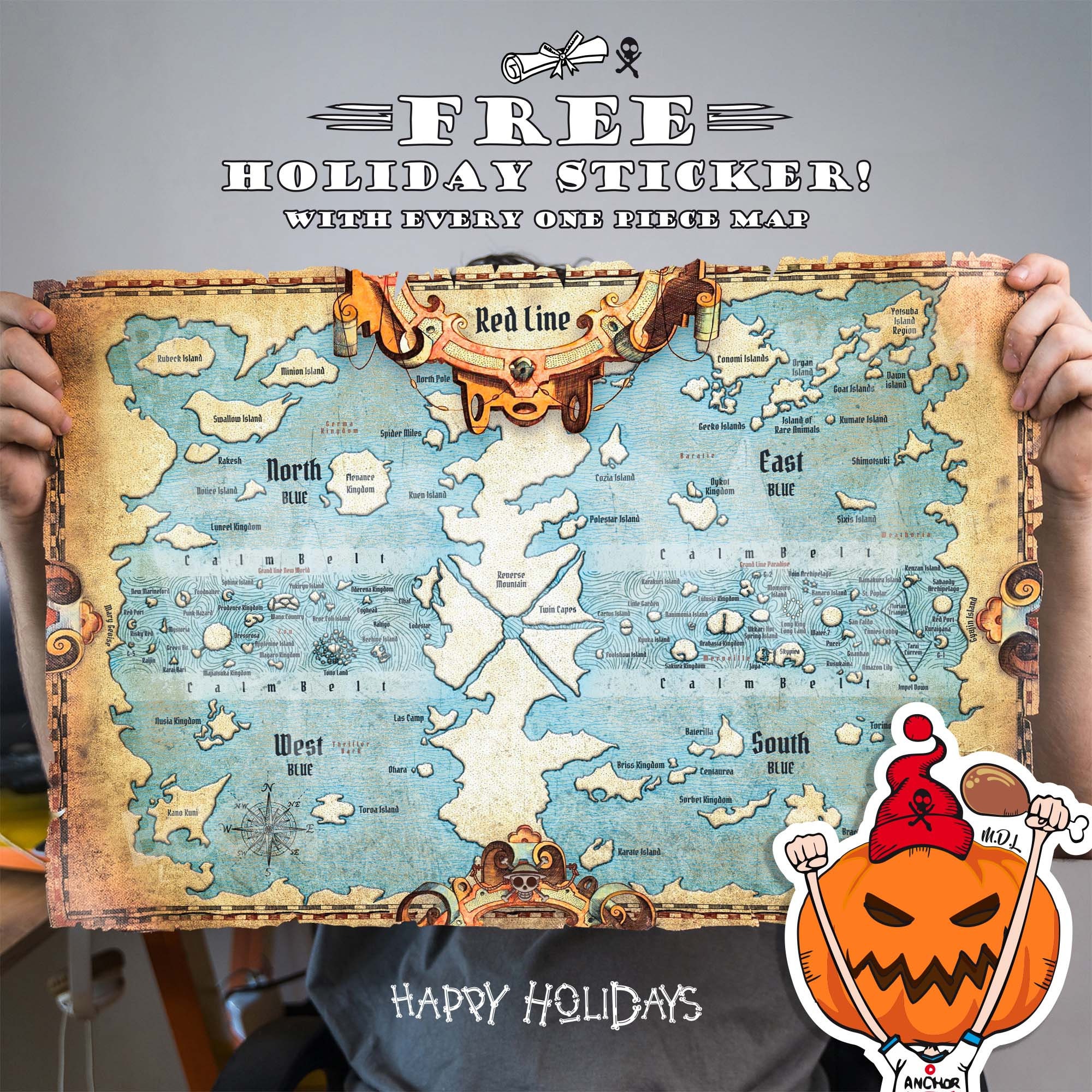 One Piece Map