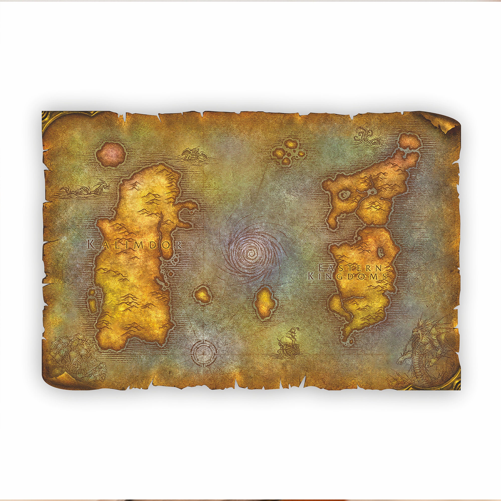 Vanilla Wow Kalimdor Map WoWdigs Sargeron Digsite Kalimdor