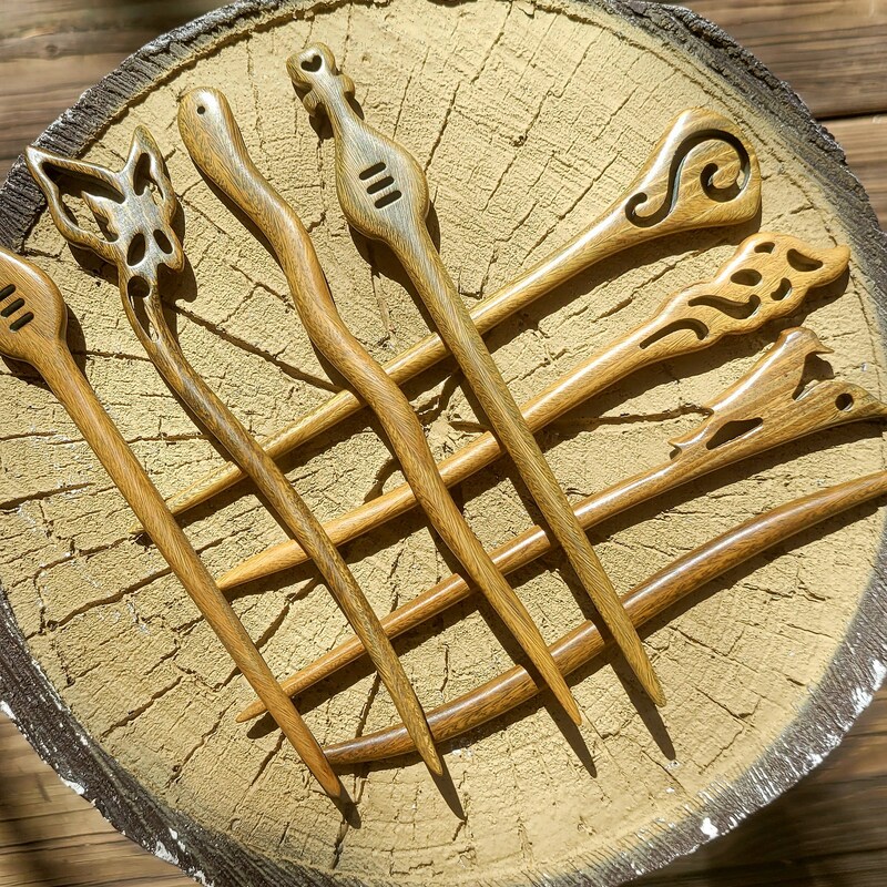 Hair Sticks - Etsy