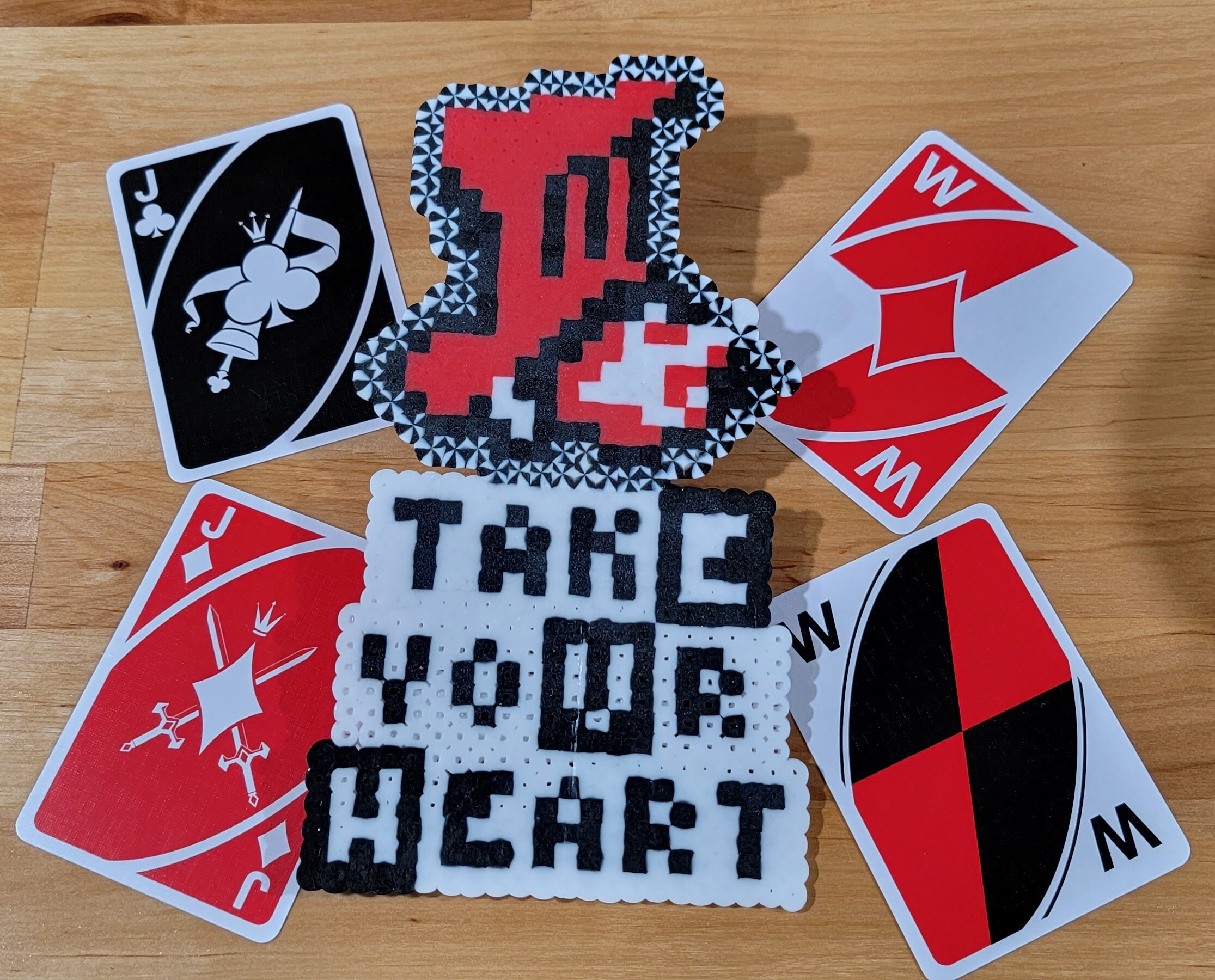 Persona 5 Inspired Perler Calling Card - Etsy