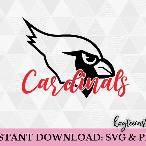 Cardinals SVG / School Mascot Svg and Png/cut File Instant - Etsy