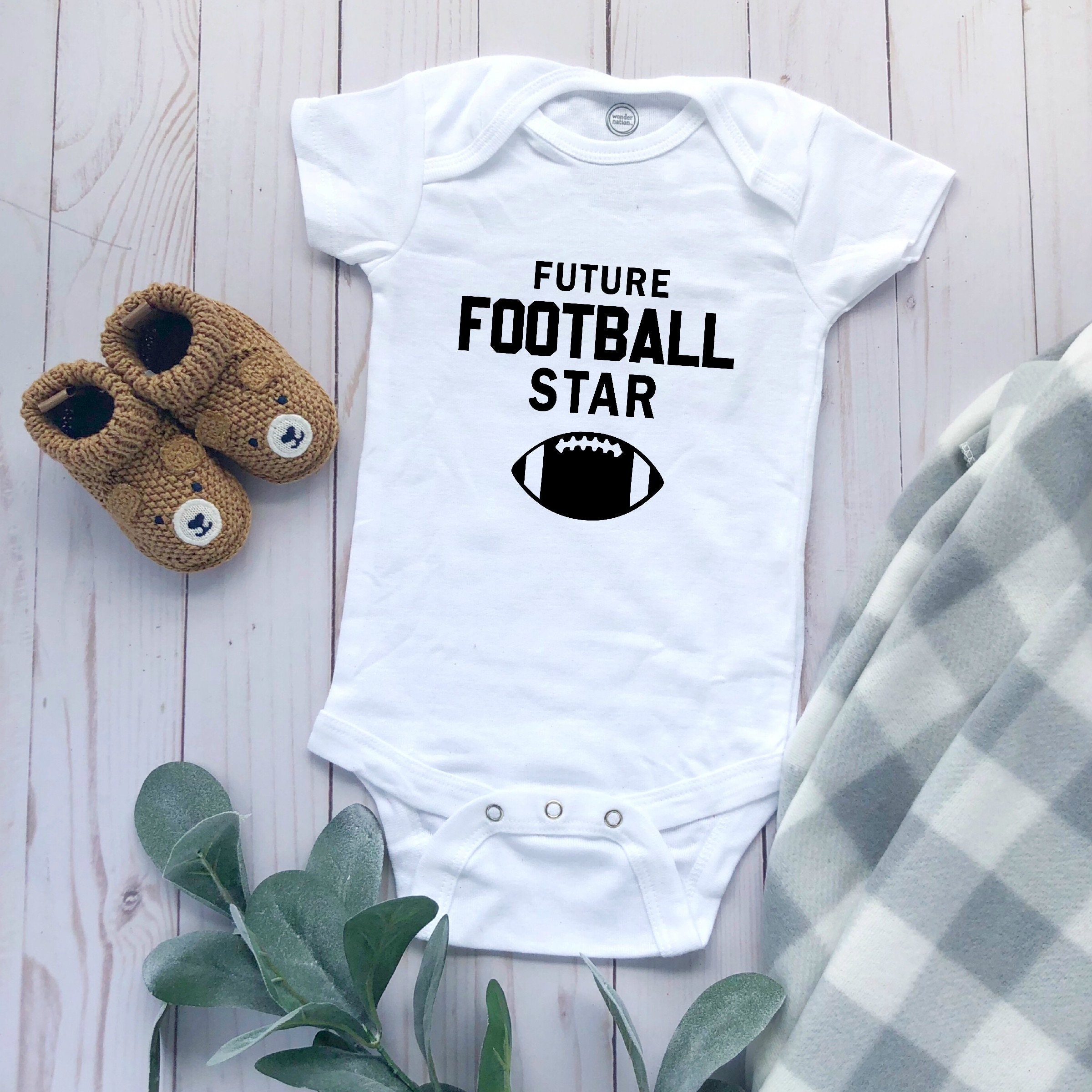 Future Football Star SVG & PNG for Onesie / Baby Athlete / | Etsy