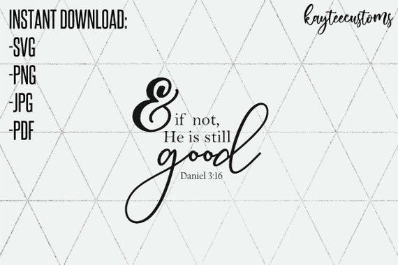 Daniel 3:16 Christ SVG/ Bible Verse Svg Files / Cut File / | Etsy