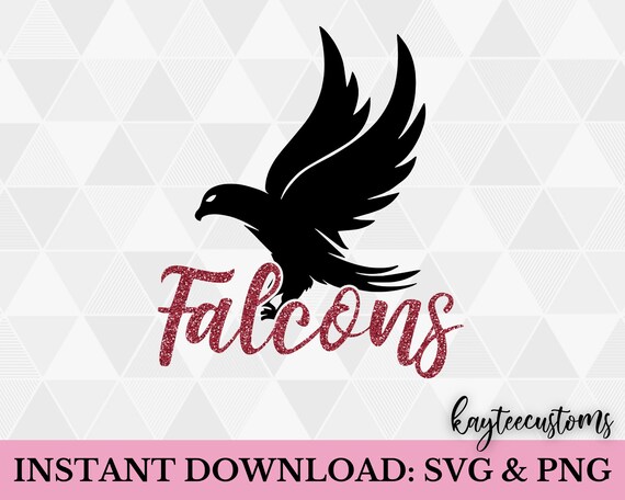 Falcons SVG / School Mascot SVG & PNG Sublimation/ Cut File - Etsy
