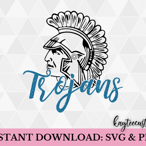 Go Trojans Svg - Etsy