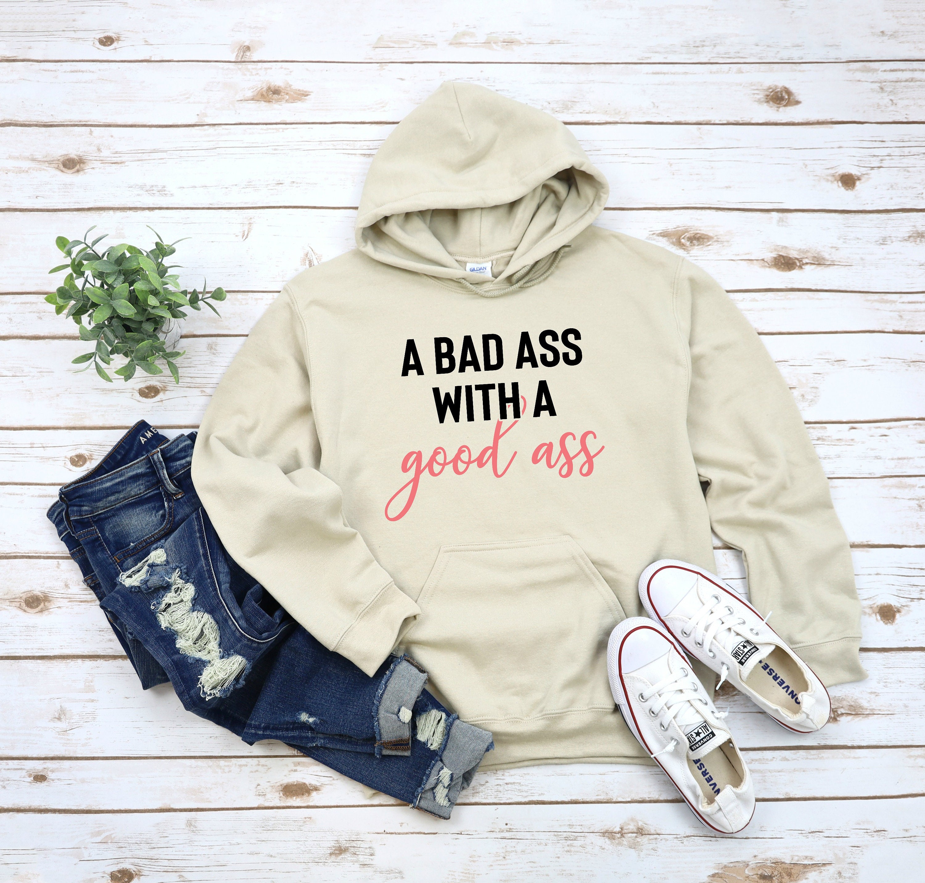 A Bad Ass With a Good Ass SVG & PNG Instant Download Cut File - Etsy