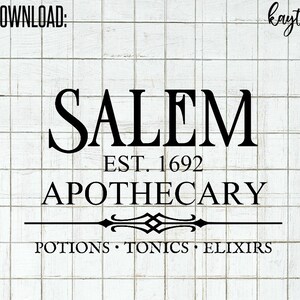 Salem Witch Trials Halloween Instant Download Cut File / Fall Svg ...