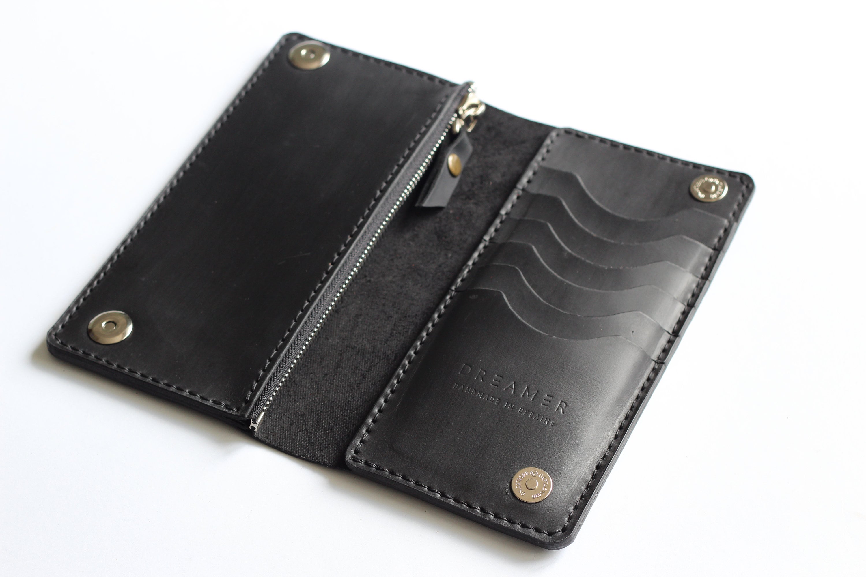 Long Wallet Slim Wallet Leather Wallet Woman Wallet Women - Etsy