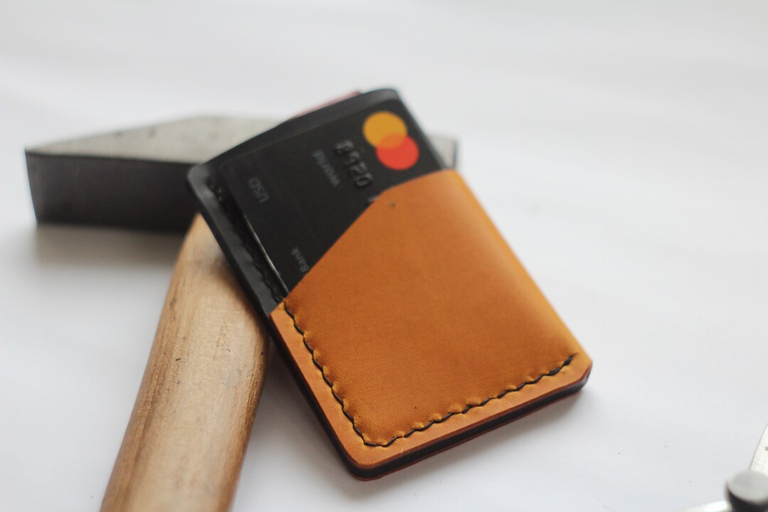 Personal Card Holder Wallet Business Card Holder Slim Card - Etsy