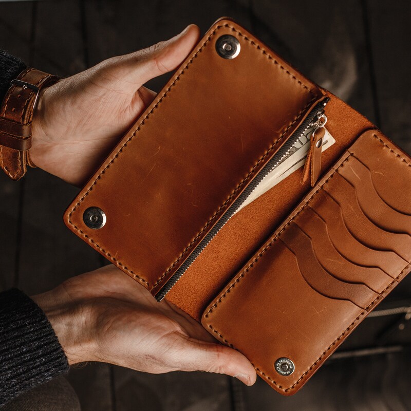 Long Wallet - Etsy