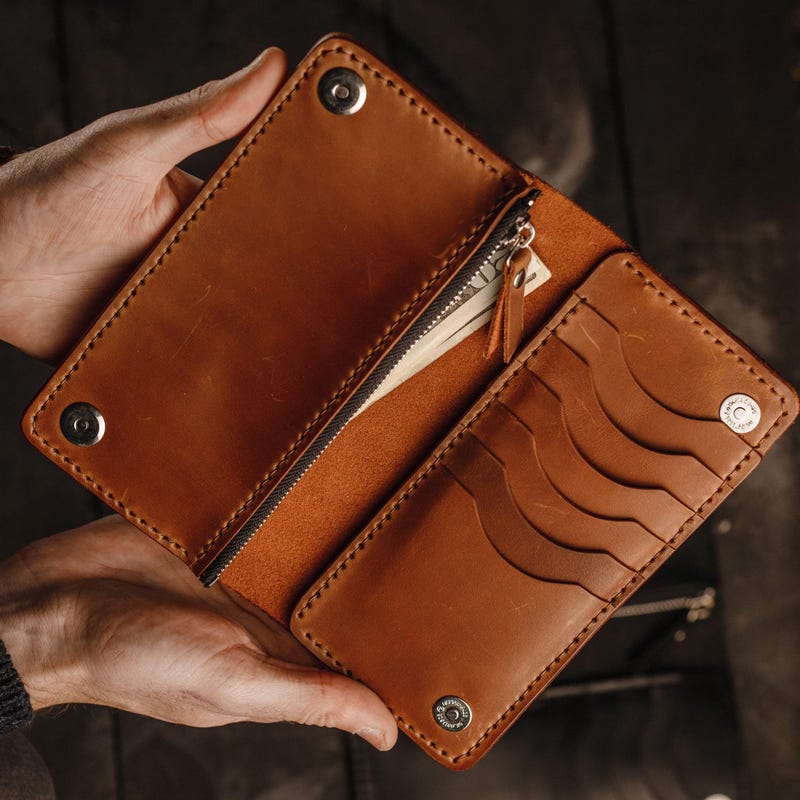 Long Wallet - Etsy