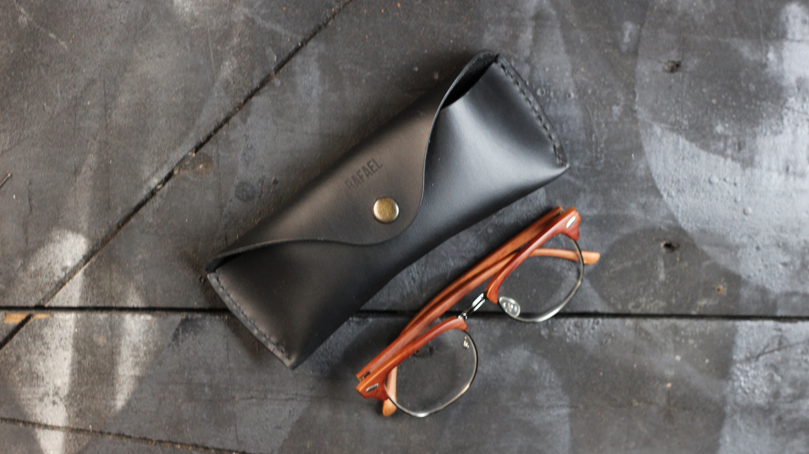 Leather Glasses Case Leather Glasses Box Case for Glasses | Etsy