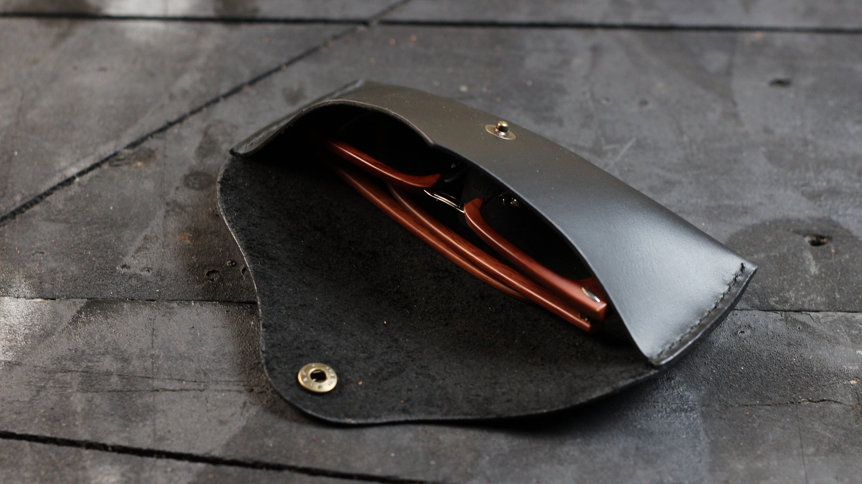 Leather Glasses Case Leather Glasses Box Case for Glasses | Etsy