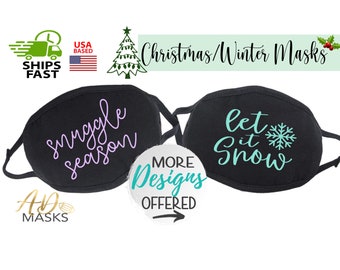 Winter Theme Mask - Etsy