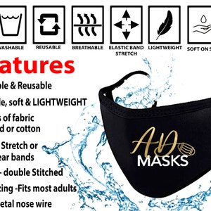 VACATION / Girls Trip Cotton-poly Face Mask, Lightweight Mask, Fabric ...