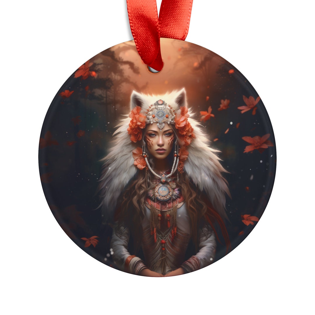 Chieftess Christmas Ornament With Ribbon - Etsy