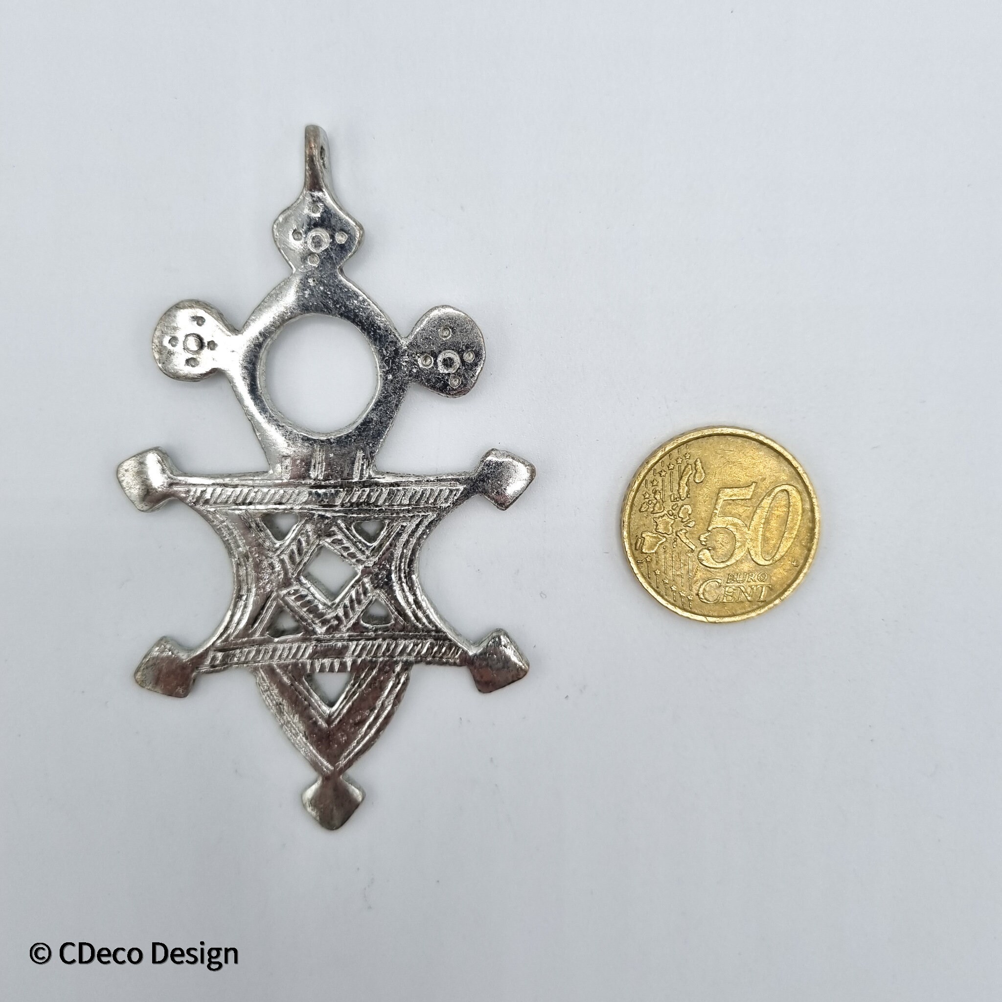 Tuareg Cross Handmade in Silver Bronze With the lost | Etsy