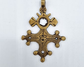 Tuareg Cross Handmade in Silver Bronze With the lost | Etsy